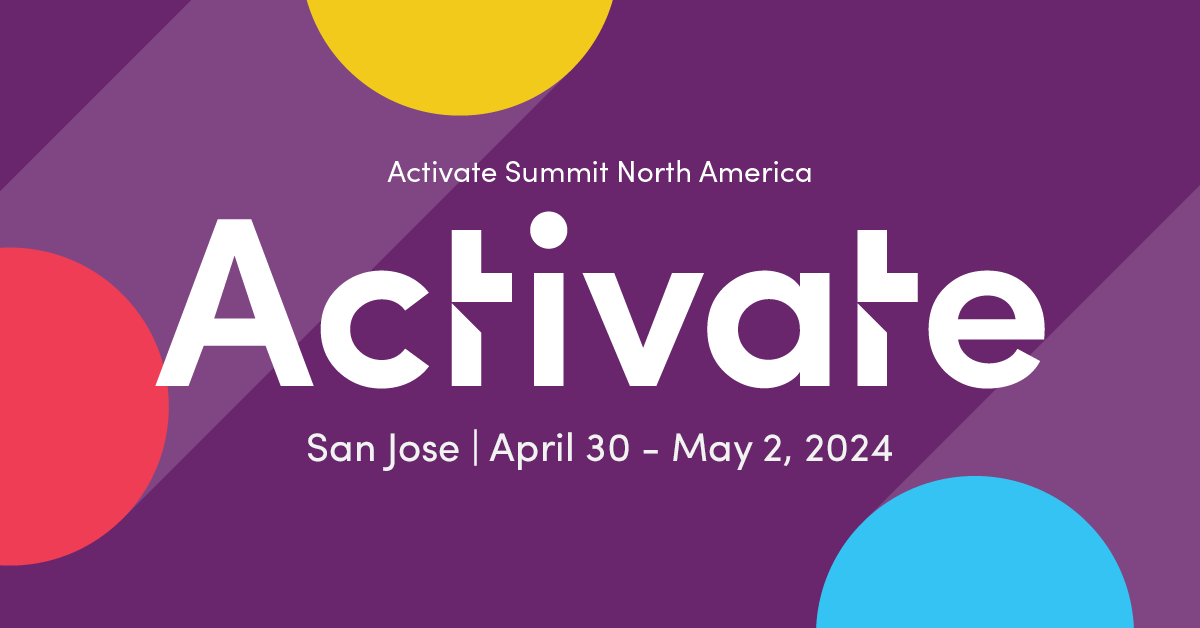 Activate Summit 2024 Recordings